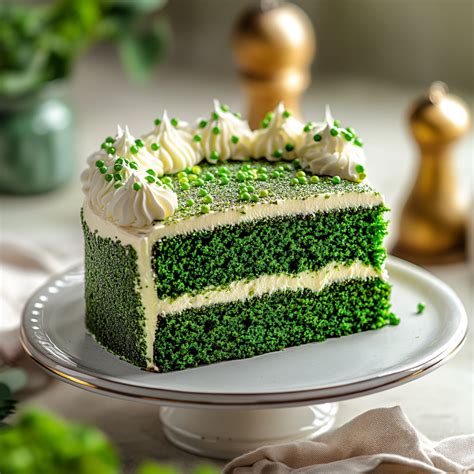 Green Velvet Cake