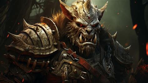 Premium Photo 3d Rendered Photo Of Scary Ancient Character Design