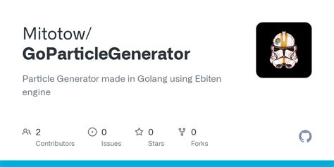 Github Mitotowgoparticlegenerator Particle Generator Made In Golang Using Ebiten Engine