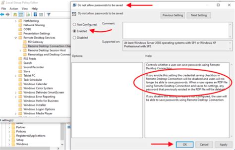 How To Prevent The Saving Of Remote Desktop Credentials In Windows Learn Solve It