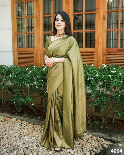 Soft Silk 4004 Fancy Soft Lichi Silk Saree Collection
