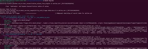 restore the backup file error occuring erpnext frappe forum