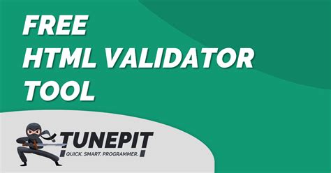 Free Online Html Validator Tool Check And Fix Html Errors