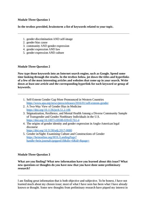 Module 3 Short Responses Module Three Question 1 In The Textbox