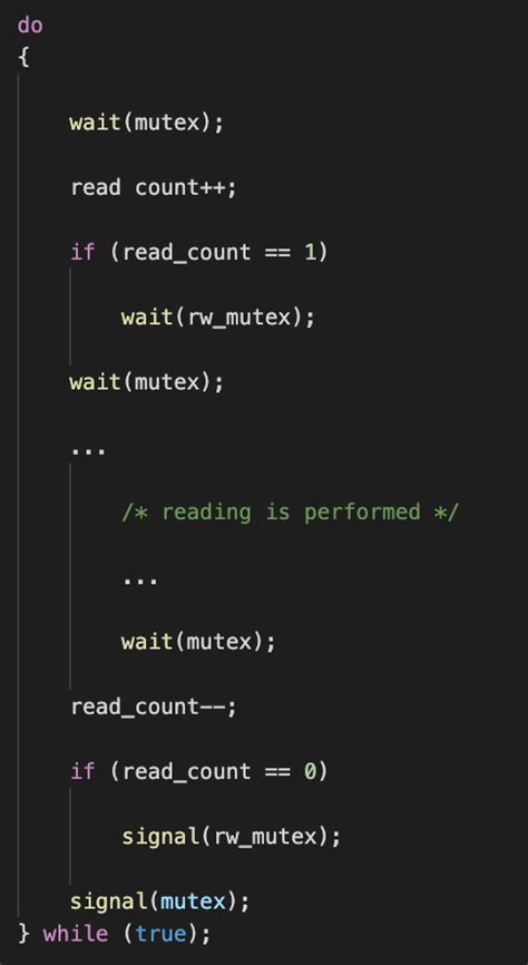 Solved Question 1 Semaphore Rwmutex Initialized To