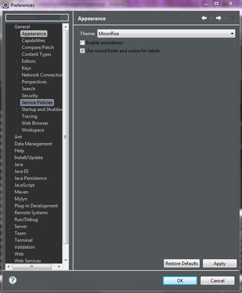Java Based Tutorials Apply New Dark Theme To Eclipse Ide