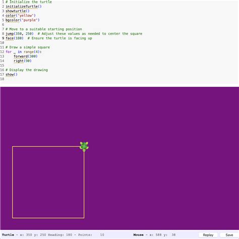 Fractal Geometry Lab Report Intro To Turtle Graphics