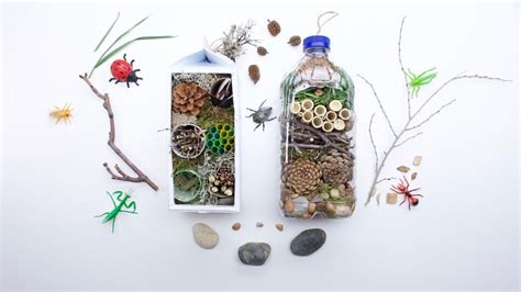 Bug Hotel Containers Container Bug House Tutorial Craftionary