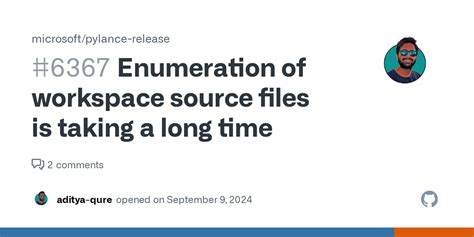 Enumeration Of Workspace Source Files Is Taking A Long Time · Issue 6367 · Microsoftpylance