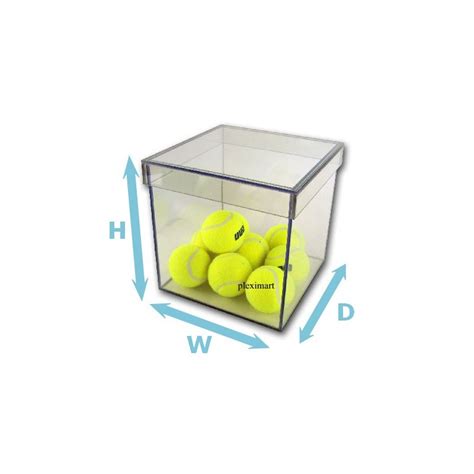 3 16 Thick Acrylic Box W Shoebox Lid Pleximart