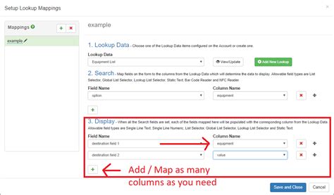 Lookup Mappings Auto Populating Fields With Data Fastfield Mobile