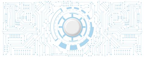 백색 엔지니어링 기술 개념 벡터 파노라마 배경에 원 기어회로 기판 전자 또는 전기 라인 전력망에 대한 스톡 벡터 아트 및 기타 이미지 전력망 0명 개념 Istock