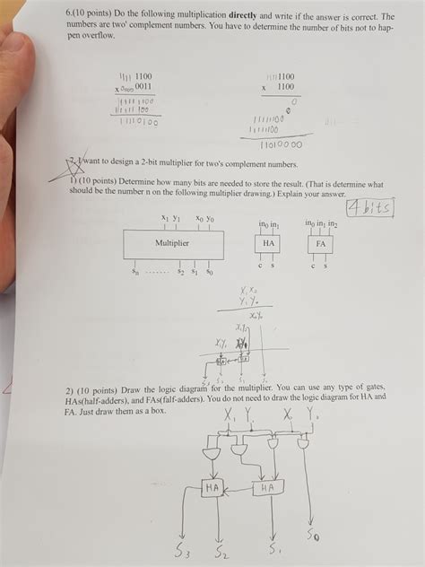 Solved 610 Points Do The Following Multiplication