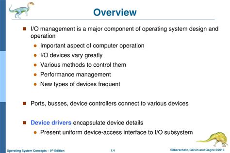 PPT Chapter 13 I O Systems PowerPoint Presentation Free Download ID 6987313