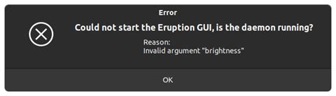 Fresh Ubuntu Vulcan Pro Burst Unable To Install · Issue 89 · Eruption Projecteruption