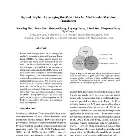 Beyond Triplet Leveraging The Most Data For Multimodal Machine