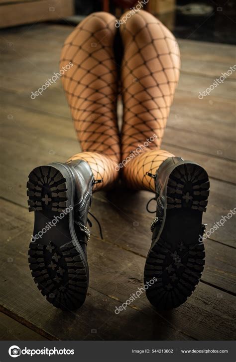 Naked Girl Posing Front Camera Filmed Studio Stock Photo Leontiev E