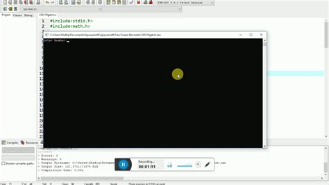 Calculate Square Root Of Number C And C Lecture Youtube