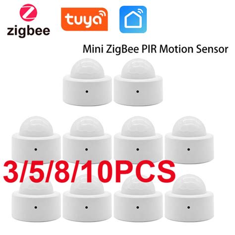 Tuya Zigbee Smart Pir Motion Sensor Smart Home Human Body Infrared Detector Security Smart Life