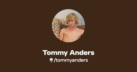 Tommy Anders Twitter Facebook Linktree