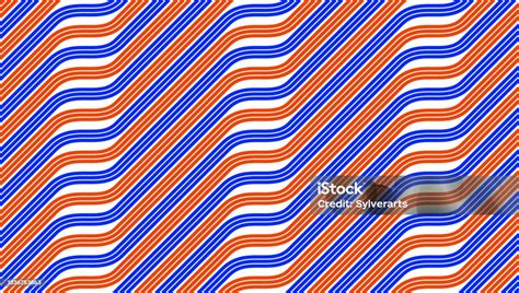 물결 모양의 라인 물 원활한 패턴 벡터 3d 차원 끝없는 배경 화면 디자인 이미지 기하학적 줄무늬 곡선 경작 질감 0명에 대한 스톡 벡터 아트 및 기타 이미지 Istock