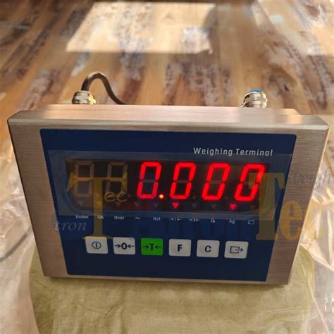 Ip66 Stainless Steel Enclosure Weighing Scale Indicator With Red Led Display Weighing
