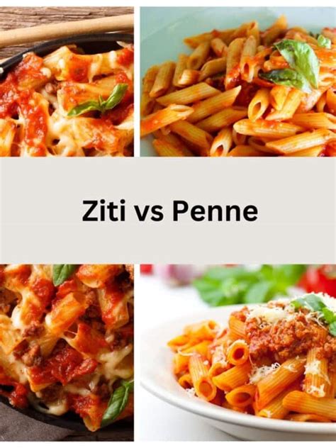 Ziti Or Mostaccioli Difference At Nelson Roberto Blog