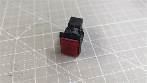 Sega Vr Panel View Button Red Used Arcade Art Shop