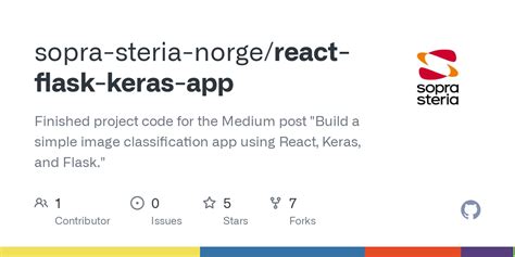 Github Sopra Steria Norgereact Flask Keras App Finished Project Code For The Medium Post