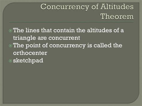 Ppt Chapter 5 Section 4 Medians And Altitudes Powerpoint Presentation