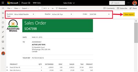 Power Bi 服务中的分页报表 Power Bi Microsoft Learn