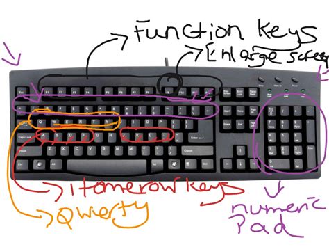 Computer Keyboard Internal Parts
