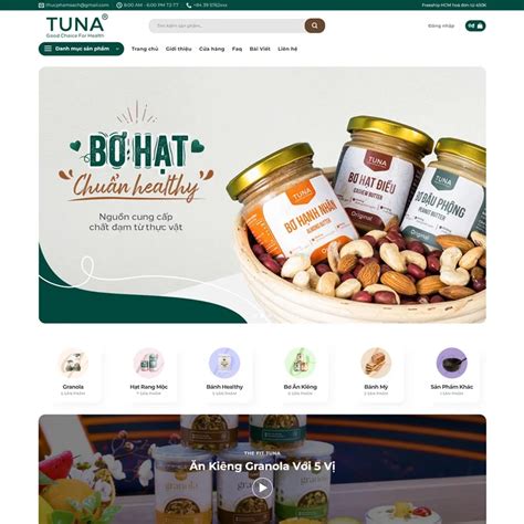 source code mẫu website thực phẩm sạch chuẩn đẹp 2025 themevip source