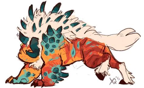 Corrupted Jasper Creature Design Creature Art Fantasy Creatures Mythical Creatures Jasper
