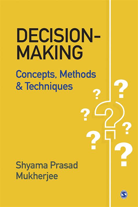 Decision Making Concepts Methods And Techniques Indian Books And