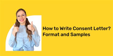 How To Write Consent Letter Format And Samples Entri Blog