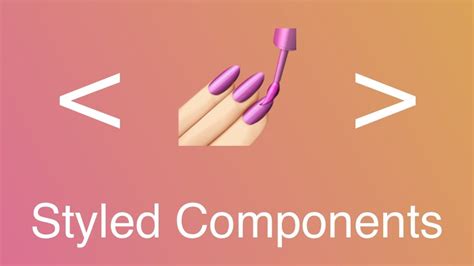 Css In Js Styled Components Quick Start By Serhii Kholmohorov Medium