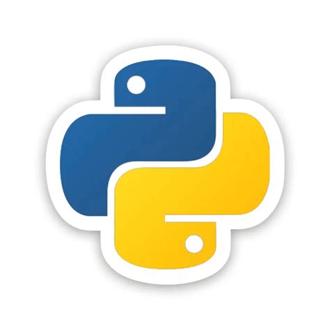 Python Laptop Sticker Dot Badges
