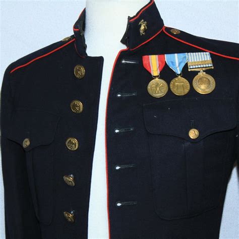 Marine Corps Dress Blues Medals