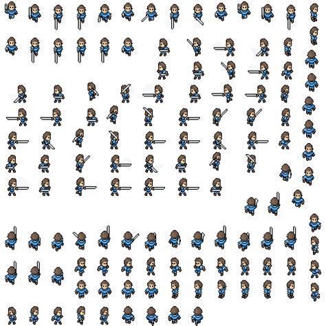 Pixel RPG Sprites Houses Characters OpenGameArt Org