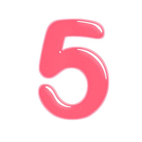 High Energy Animated Number 5 S Good For Birthdays And High Fives