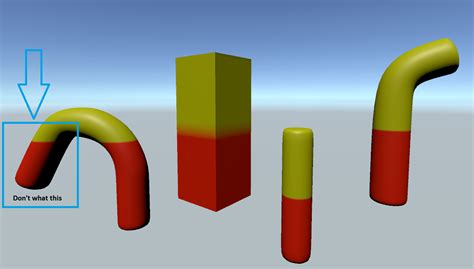Unity Shader Graph Grandient Following The Object Shape Stack Overflow