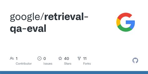 Github Google Retrieval Qa Eval