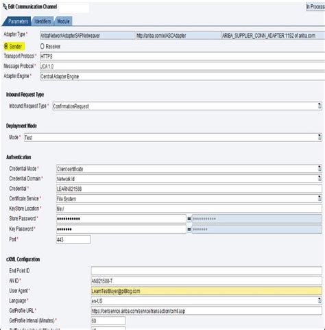 Sap Ariba Configuración De Sap Erp
