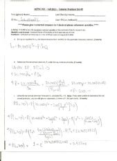 Problem Set 5 Solutions ACT SC 232 Fall 2015 Tutorial Problem Set 5 First Given Name