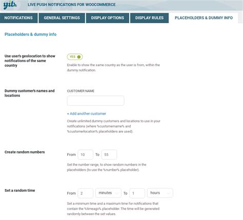 Yith Live Push Notifications For Woocommerce