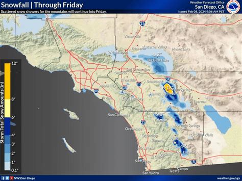 How Much Rain Did San Diego Get Nbc 7 San Diego