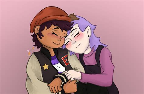 Yeretzi Amity Loves To Cuddle With Luz R Lumity