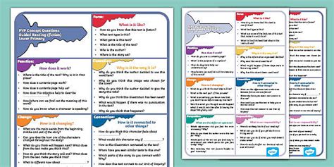 PYP Key Concept Questions Guided Reading Lower Primary