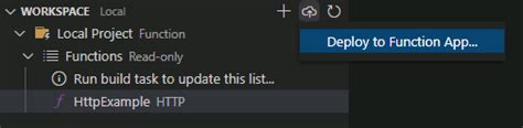 Create An Azure Function By Using Visual Studio Code Phaisarn